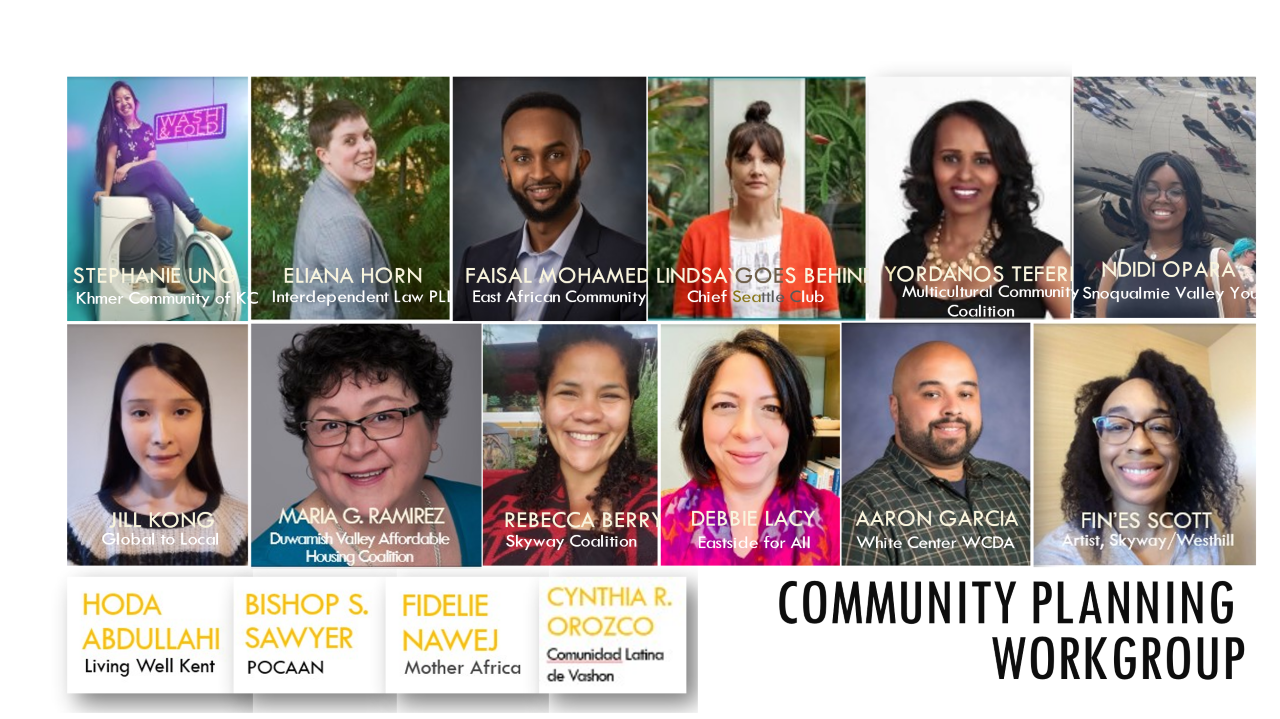 Equitable Development & Anti-displacement Work - King County, Washington
