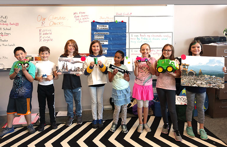 Waste reduction & recycling school programs - King County, Washington