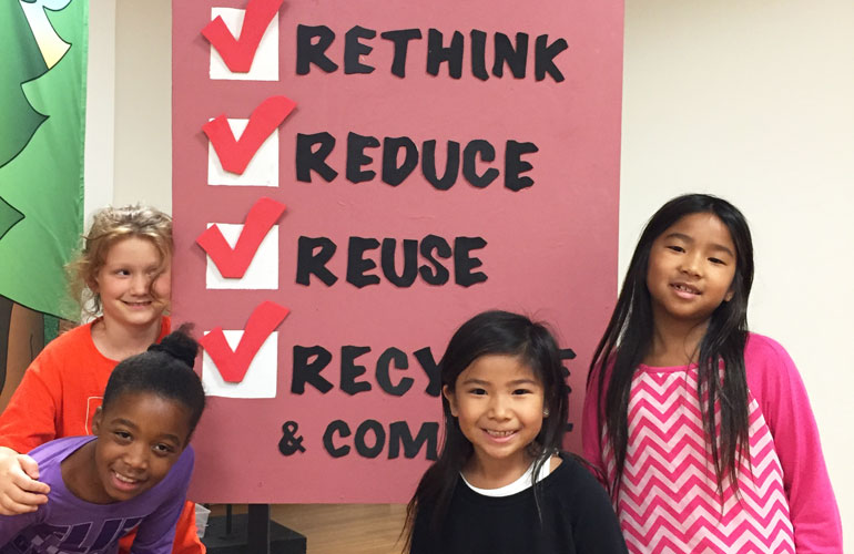 Waste reduction & recycling school programs - King County, Washington