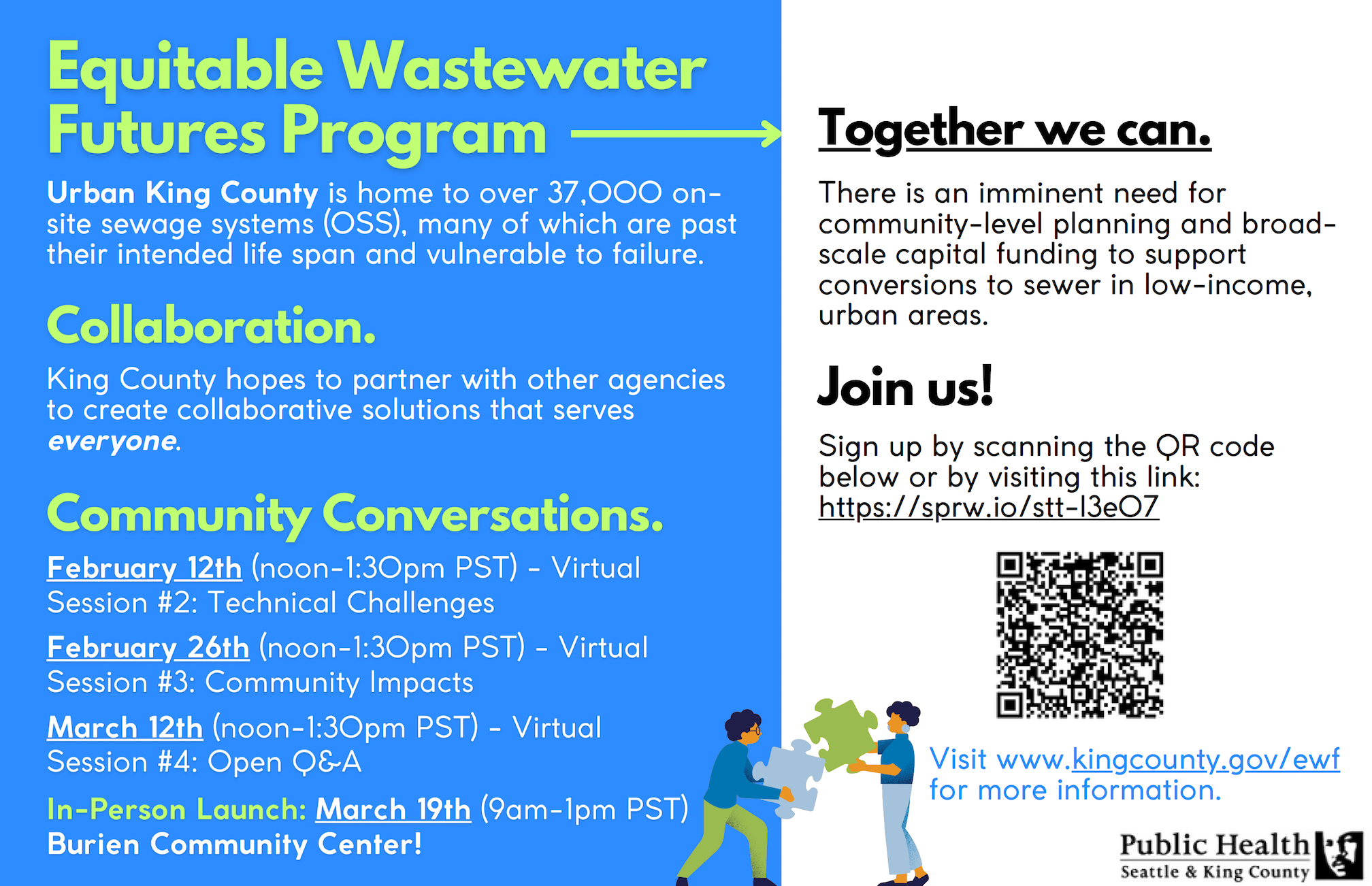 Equitable Wastewater Futures Program - King County, Washington