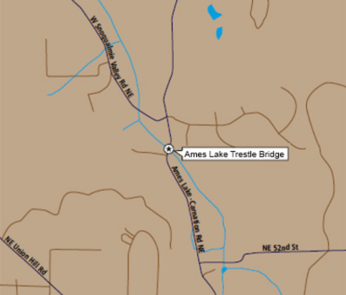 Ames Lake Trestle Bridge Replacement Project - King County, Washington