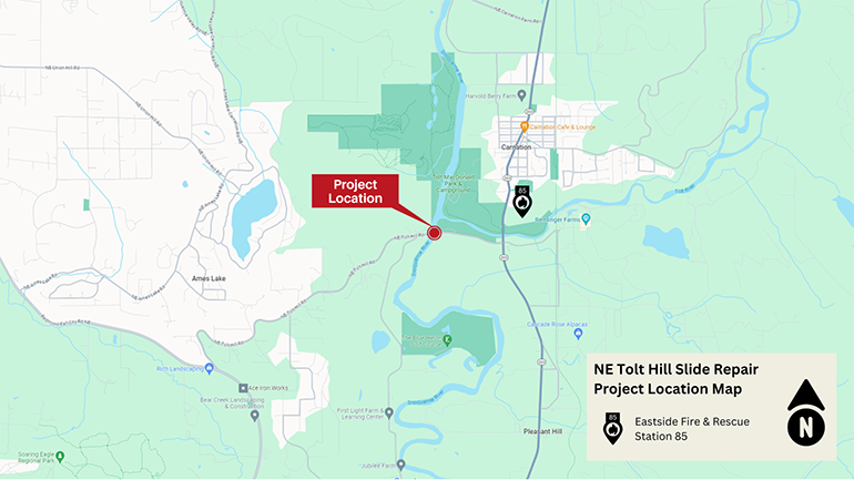 NE Tolt Hill Road Slide Repair Project - King County, Washington