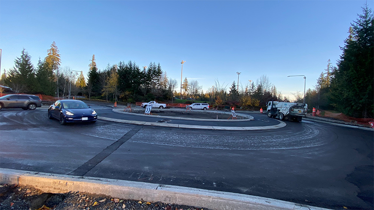 Redmond Ridge Drive NE and NE Alder Crest Drive Roundabout Project ...