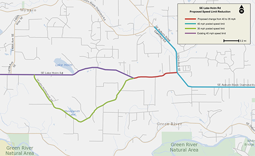 Speed Limit Assessment Projects - King County, Washington