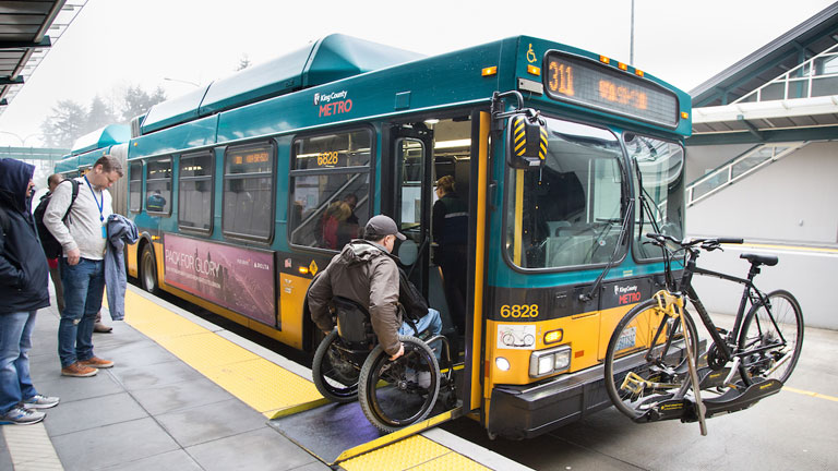 Accessibility on buses - King County, Washington
