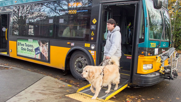 Accessibility on buses - King County, Washington