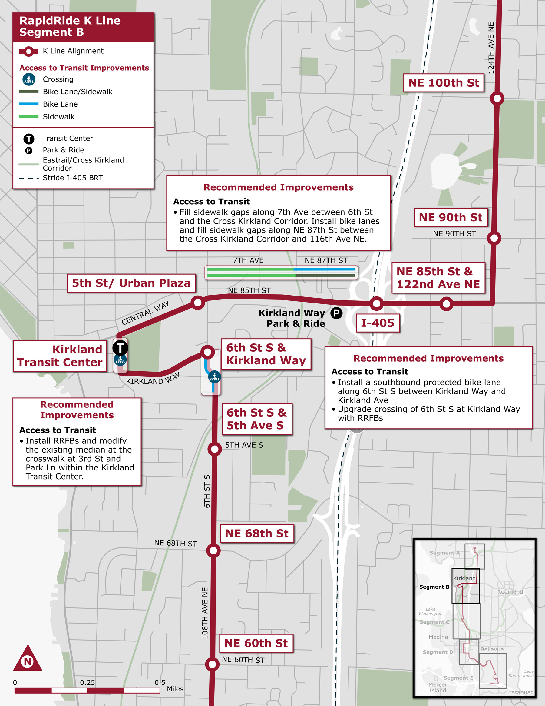 RapidRide K Line - King County, Washington